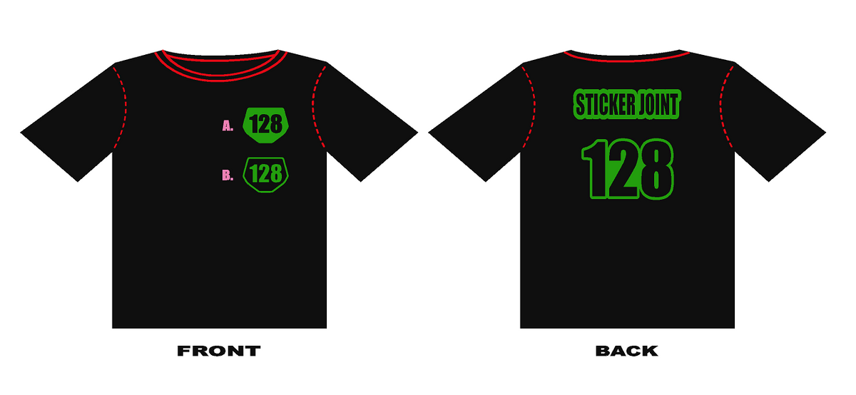 Customizable Moto T-Shirt – Sticker Joint